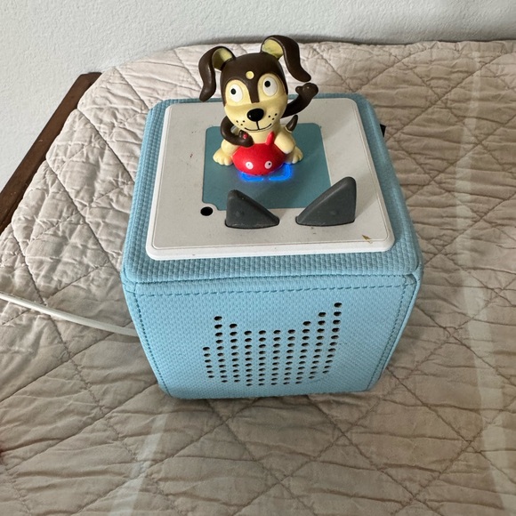 Tonie | Toys | Blue Toniebox Audio Player With Dog Figure | Poshmark